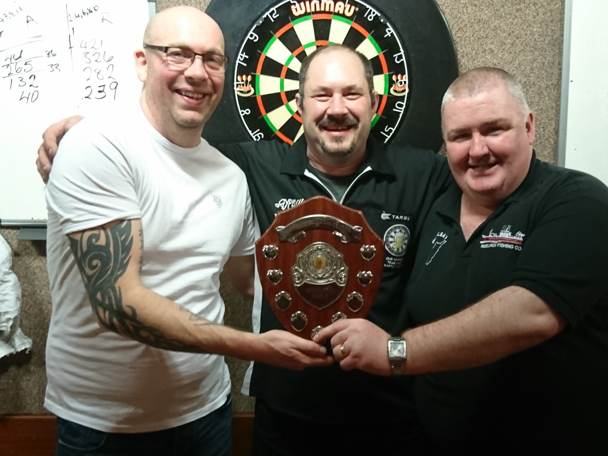 Alan Patterson retains SDA Open Singles shield | Shetland Darts Association